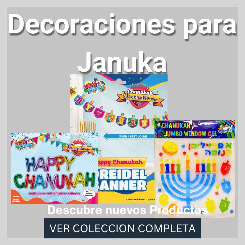 Decoraciones para Januka – Libreria Jerusalem Centro