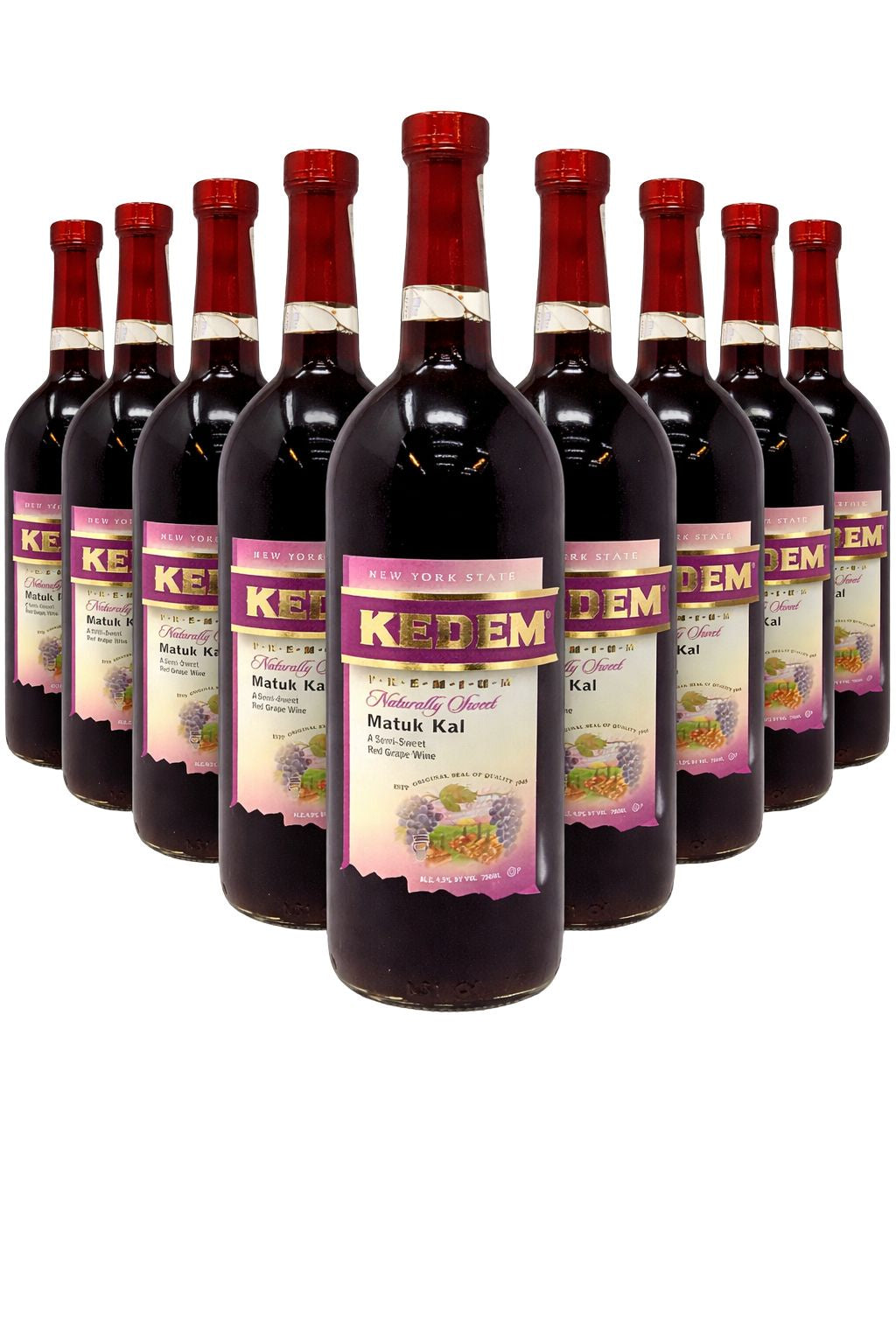 Vino Kedem Matuk Kal Kosher Tinto Dulce 750ml (caja 12 Pzas) – Libreria ...
